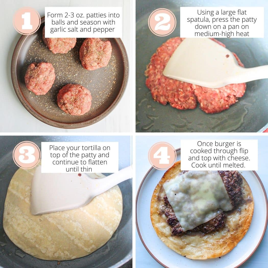 Viral Smash Burger Tacos (Big Mac Tacos) - The Balanced Nutritionist