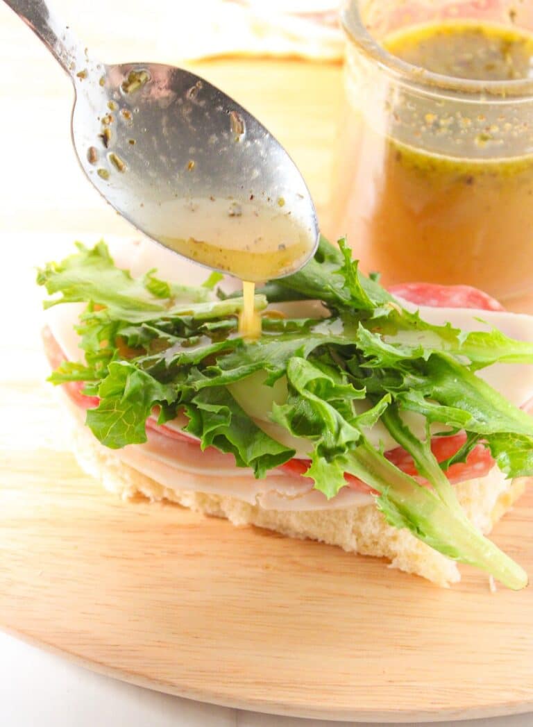 The Best Italian Sub Dressing (Quick and Easy!) - The Balanced Nutritionist