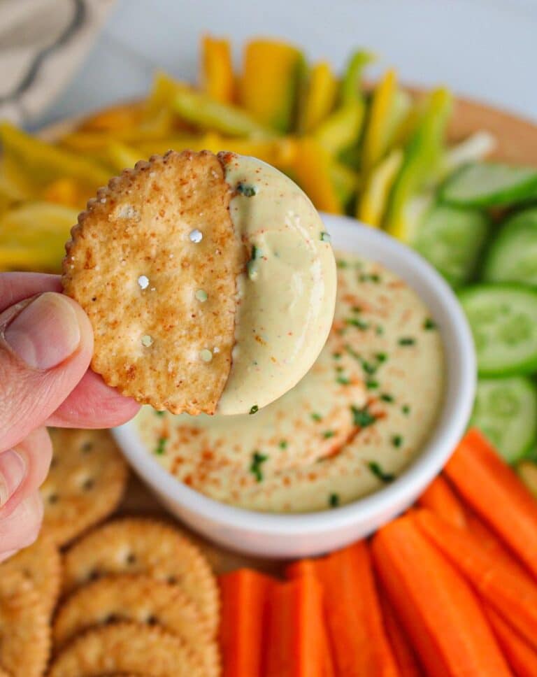 Cottage Cheese Deviled Egg Dip (Easy High Protein Dip) - The Balanced ...