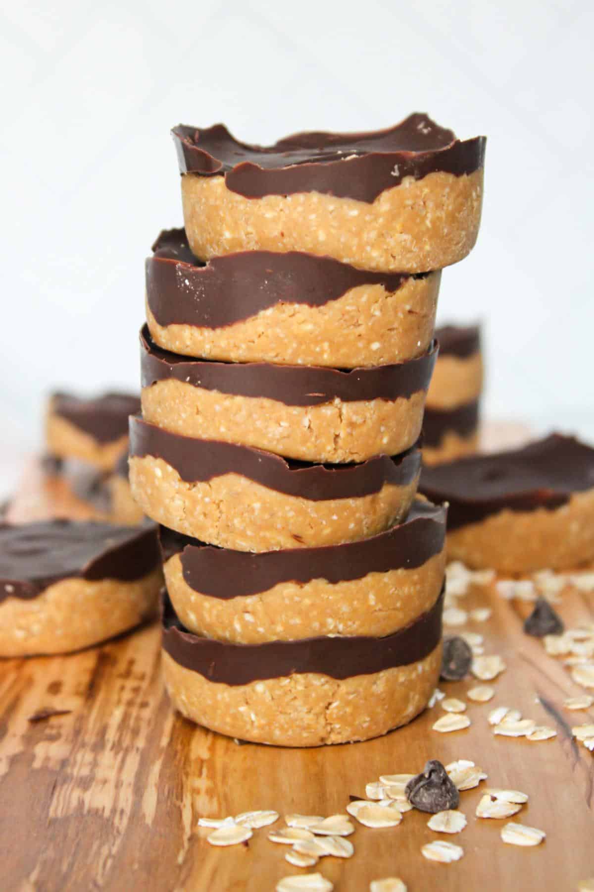 No Bake Peanut Butter Oat Cups Recipe Cart Recipe Cart No Bake Peanut Butter Oat Cups Recipe Cart Recipe Cart