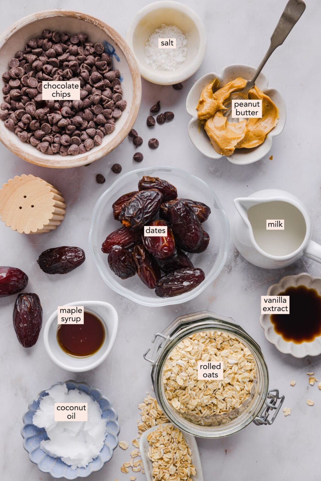Healthy Twix Cups with Date Caramel - The Balanced Nutritionist