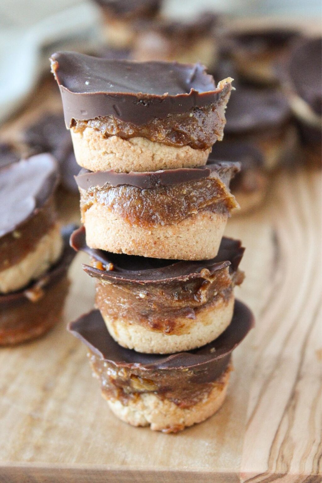 Easy Healthy Twix Cups with Homemade Date Caramel - The Balanced ...