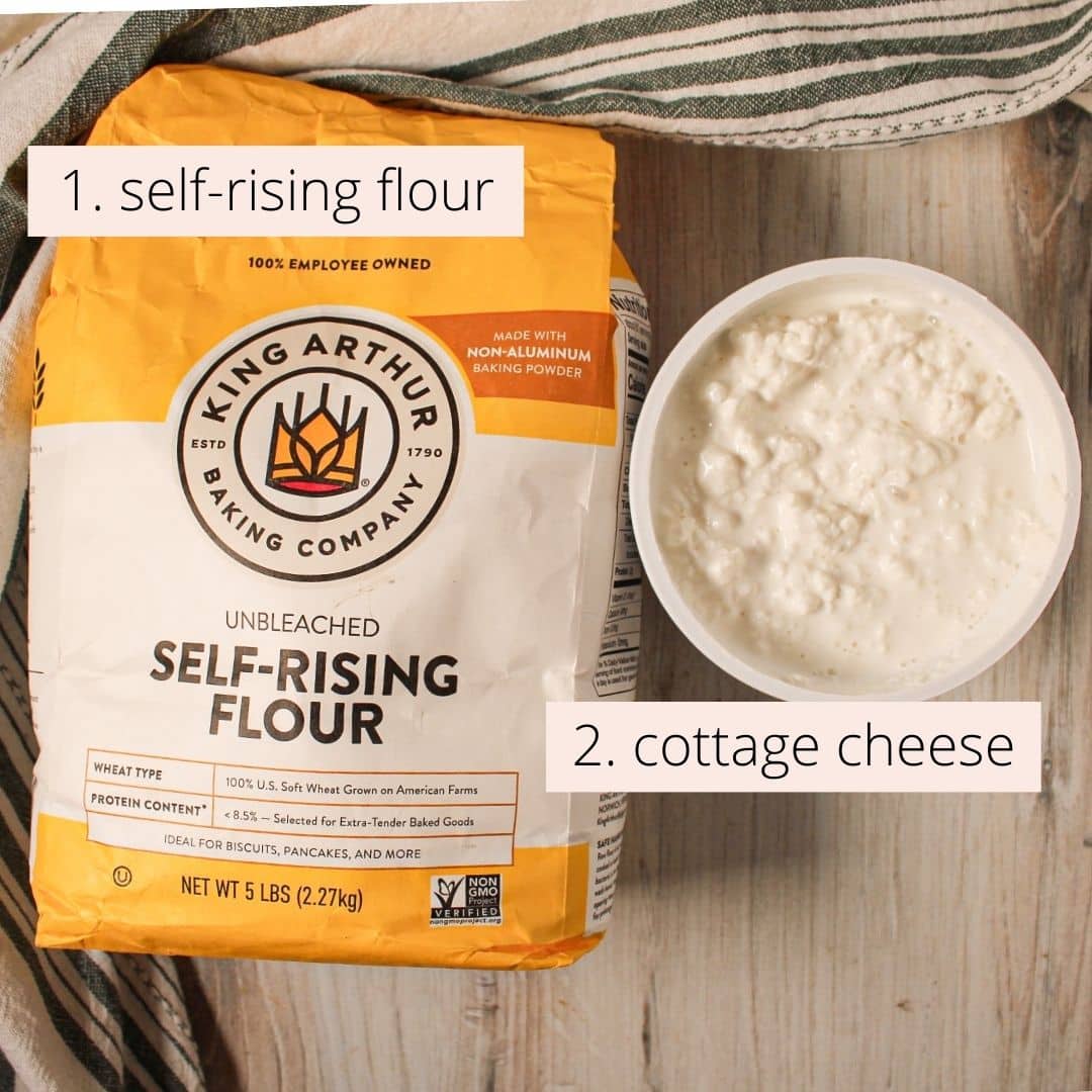 Cottage Cheese Bagel (2-Ingredient, High Protein!) - The Balanced ...