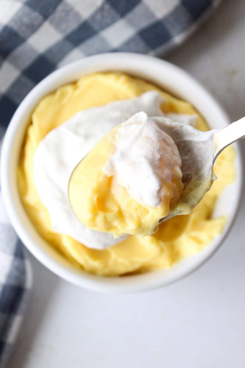 Easy High Protein Greek Yogurt and Pudding Mix Dessert - The Balanced ...