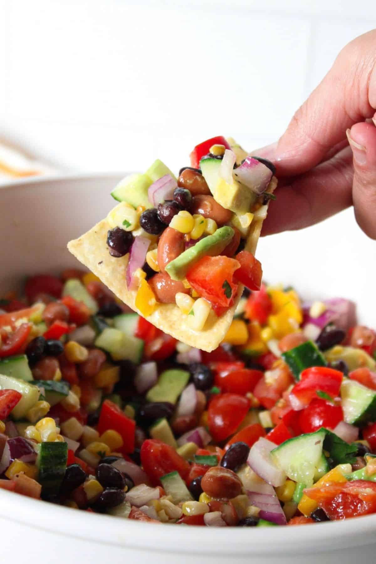 The BEST Cowboy Caviar Recipe - The Balanced Nutritionist