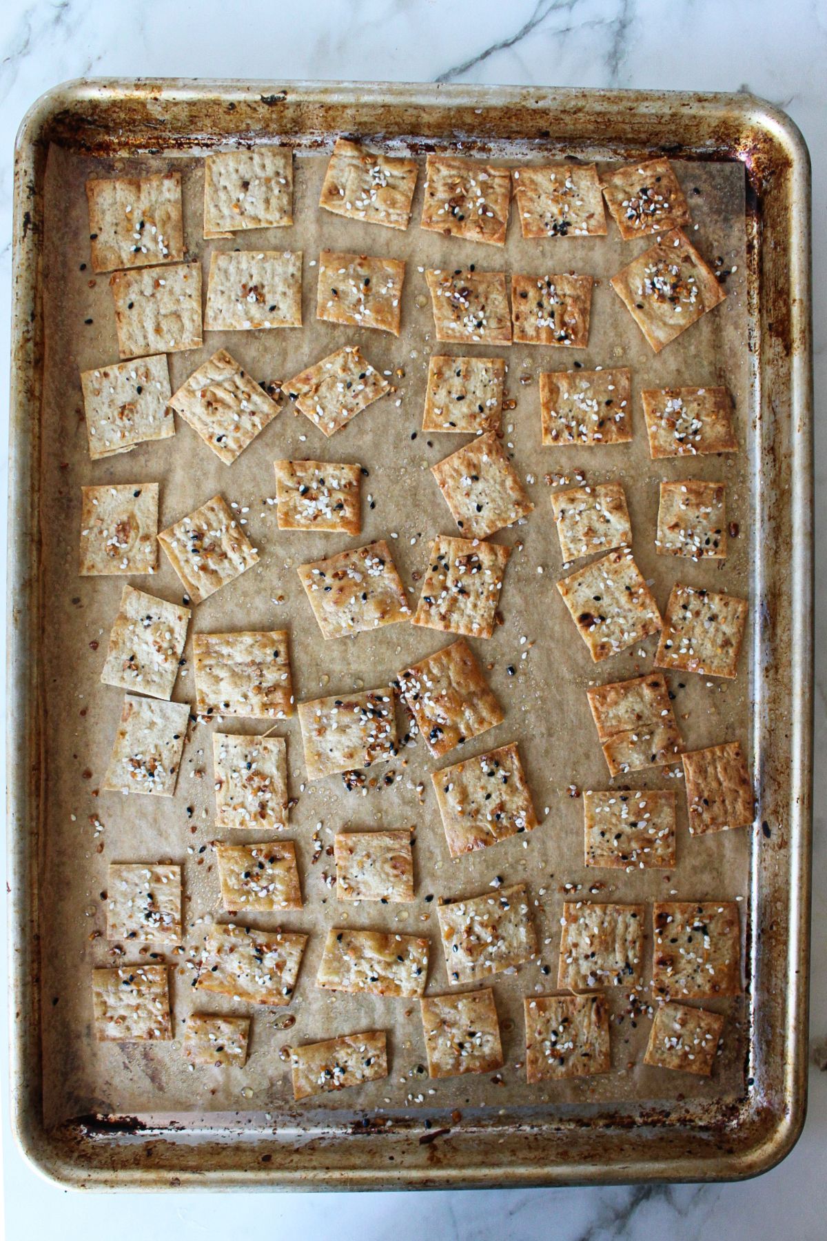 3-Ingredient Crispy Lavash Crackers (High Protein) - The Balanced ...