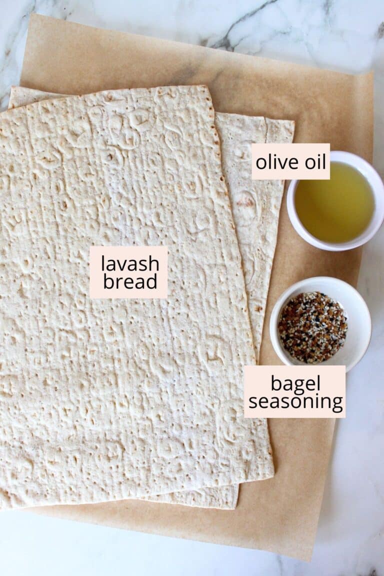 3-Ingredient Crispy Lavash Crackers (High Protein) - The Balanced ...