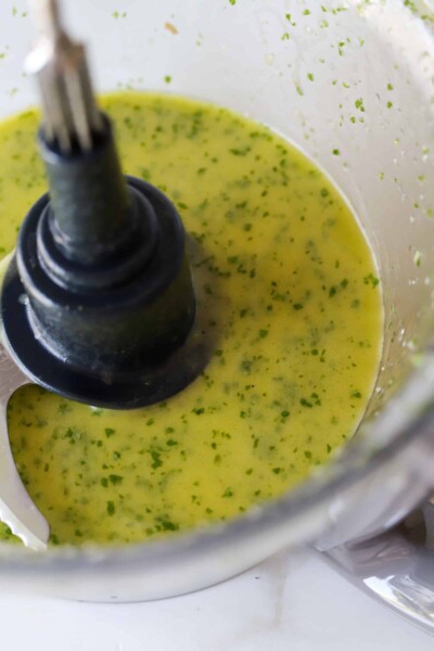 Easy Lemon Basil Vinaigrette - The Balanced Nutritionist