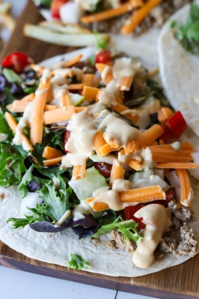 Big Mac Wrap Recipe (Easy + Healthy) - The Balanced Nutritionist