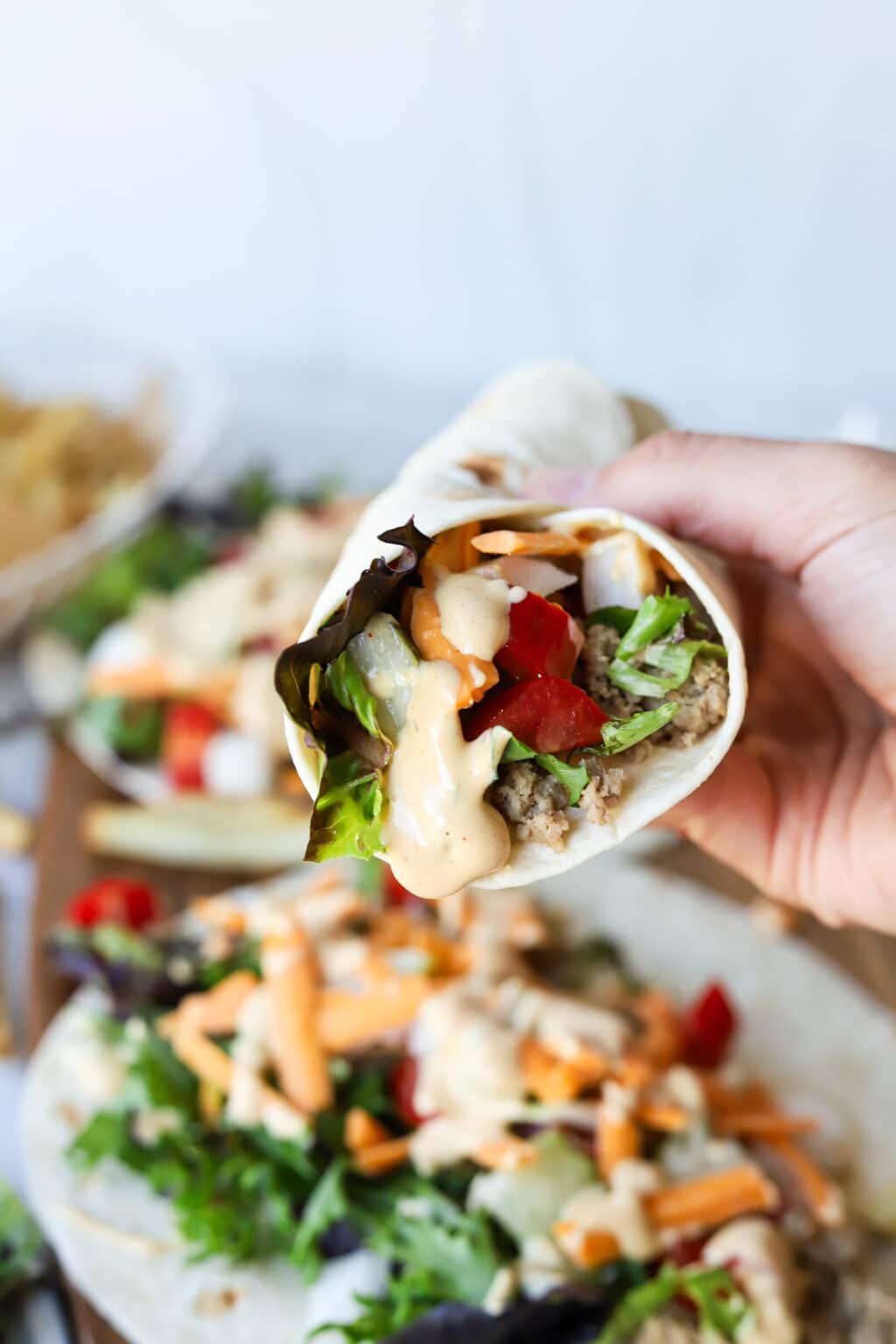 Big Mac Wrap Recipe (Easy + Healthy) - The Balanced Nutritionist