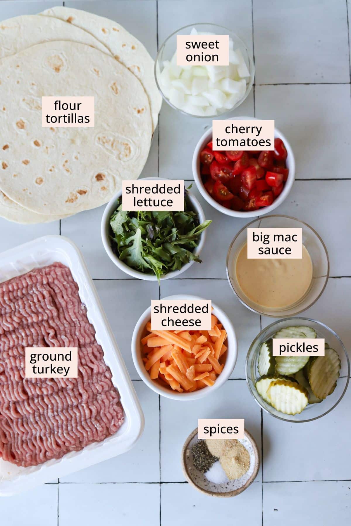 Big Mac Wrap Recipe (Easy + Healthy) - The Balanced Nutritionist