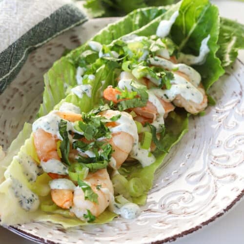 Cilantro Lime Shrimp Wraps (done in 15 minutes!) - The Balanced ...