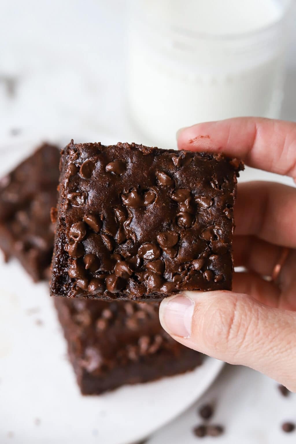 Fudgy Cottage Cheese Brownies