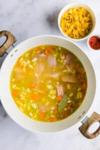 Spicy Chicken Noodle Soup - The Balanced Nutritionist