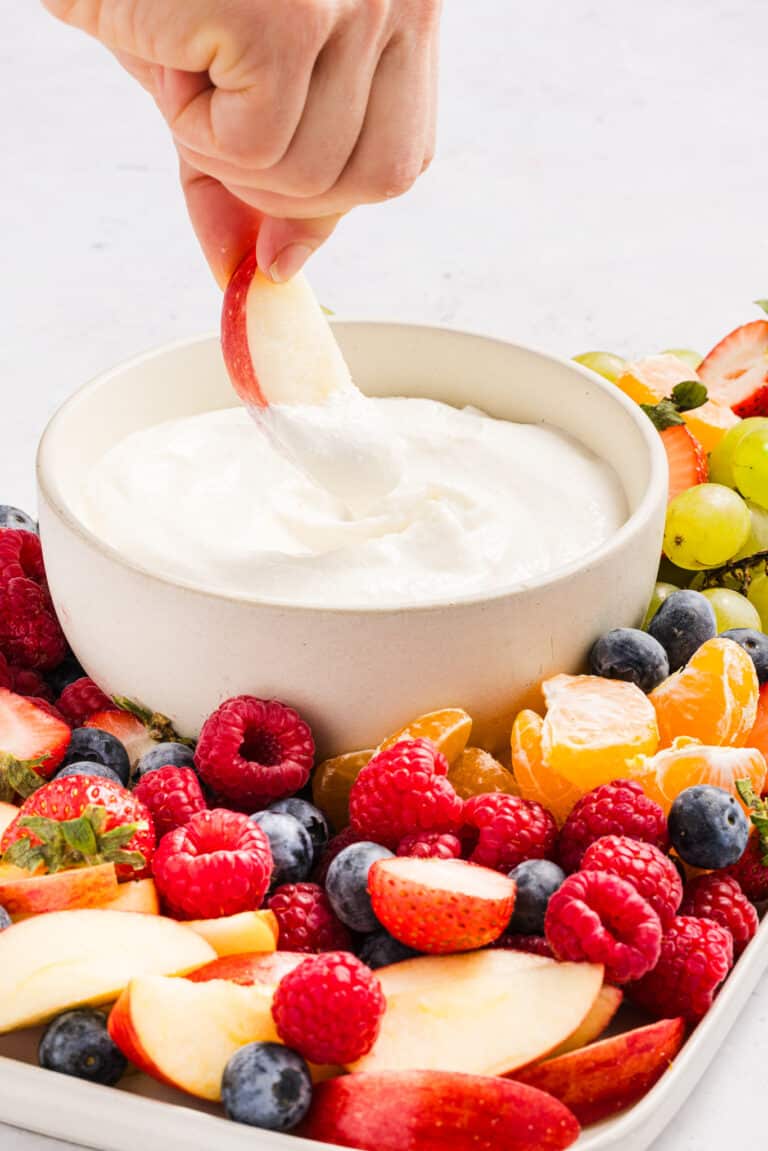 Cottage Cheese Fruit Dip