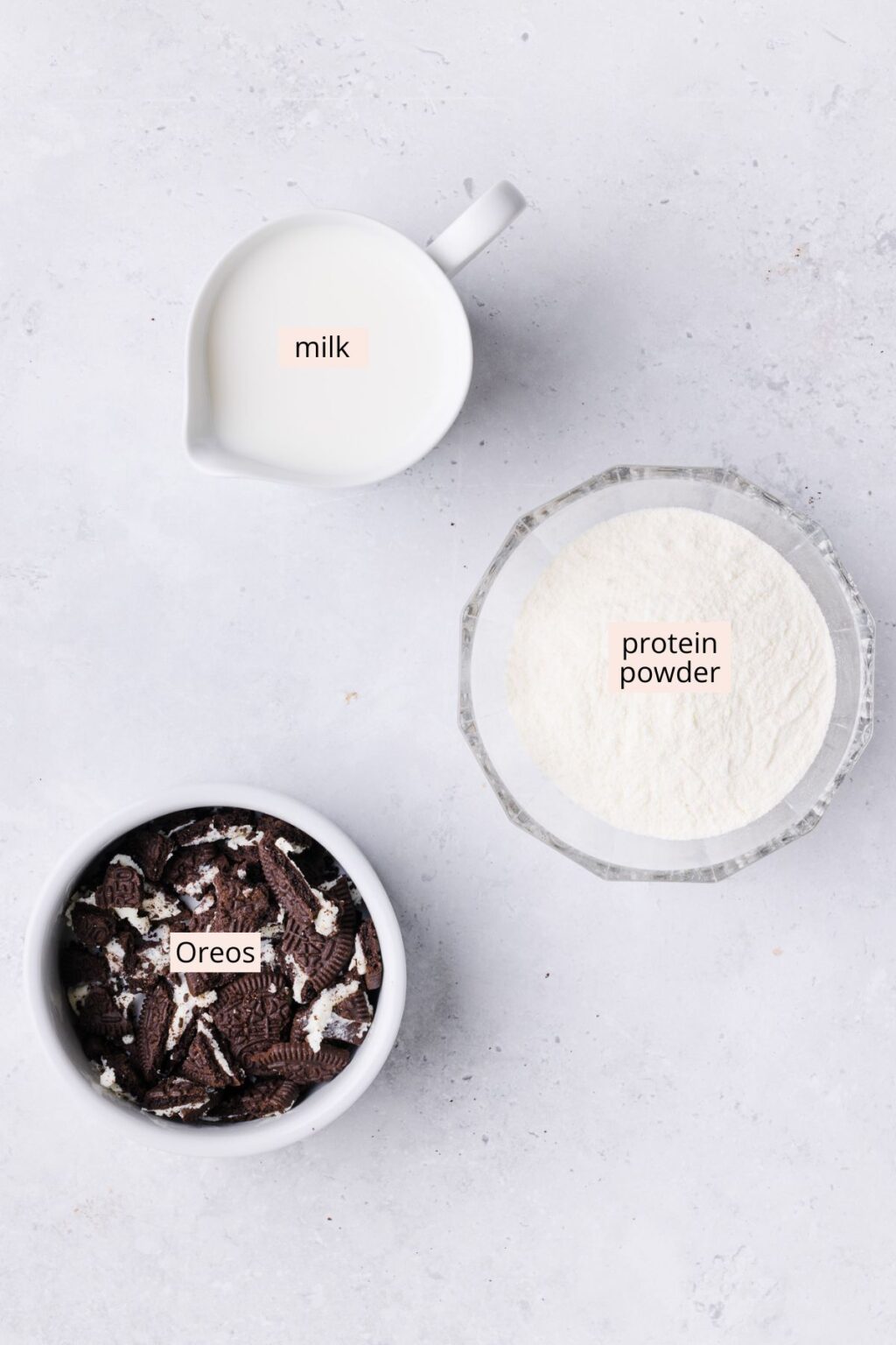 Ninja Creami Oreo Shake (High Protein) - The Balanced Nutritionist