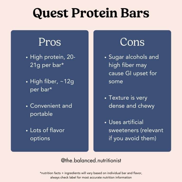 Are Quest Bars Healthy? A Dietitian's Take - The Balanced Nutritionist