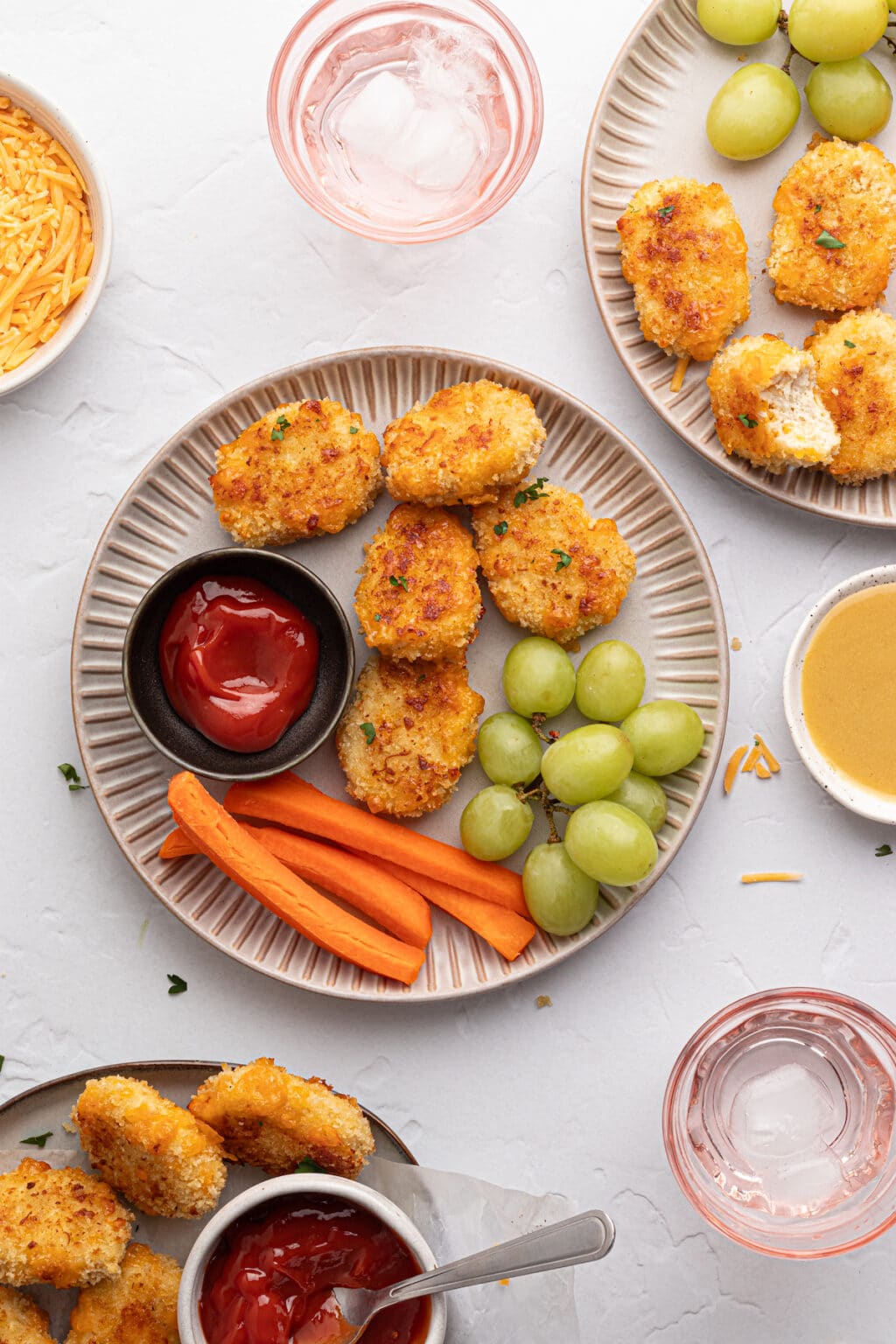 Cheese Chicken Nuggets (High Protein) - The Balanced Nutritionist