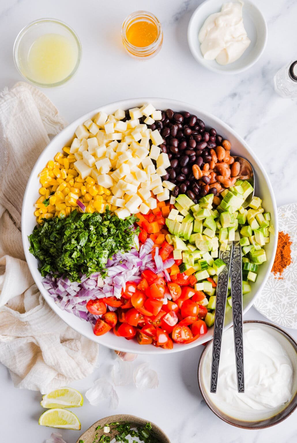 Creamy Cowboy Caviar - The Balanced Nutritionist