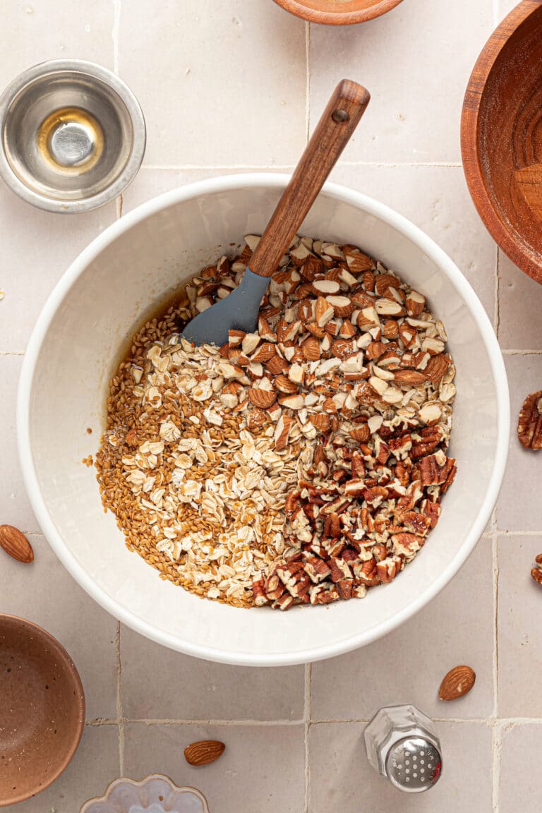 Vanilla Nut Granola Recipe - The Balanced Nutritionist