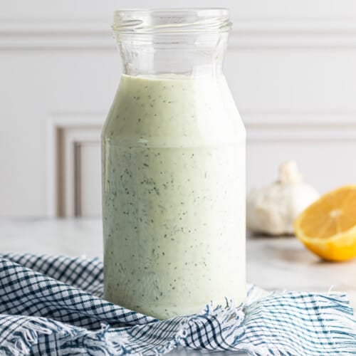 Cottage Cheese Ranch Dressing - The Balanced Nutritionist