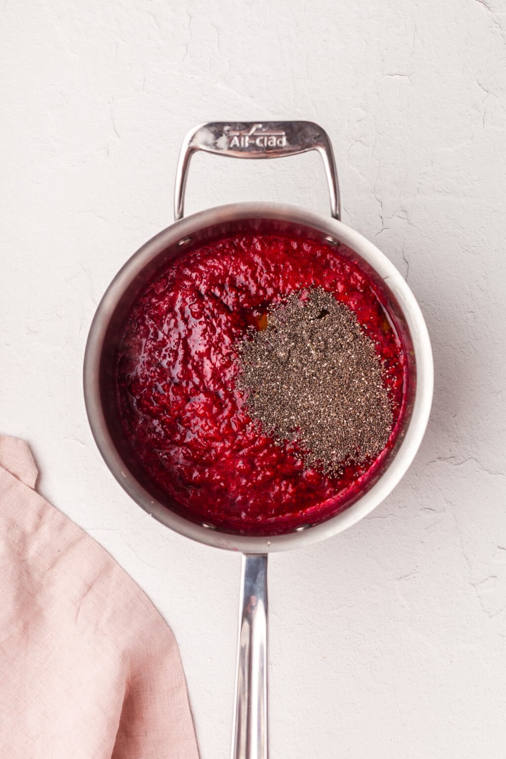 Raspberry Chia Jam | The Balanced Nutritionist