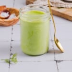 Creamy Poblano Ranch Dressing - The Balanced Nutritionist