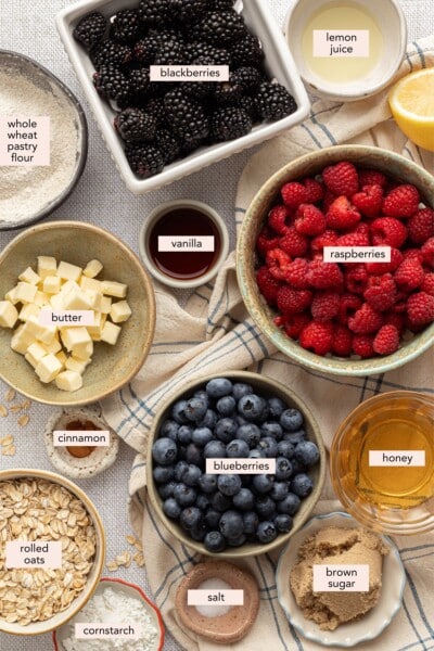 Ultimate Berry Crumble Recipe | The Balanced Nutritionist