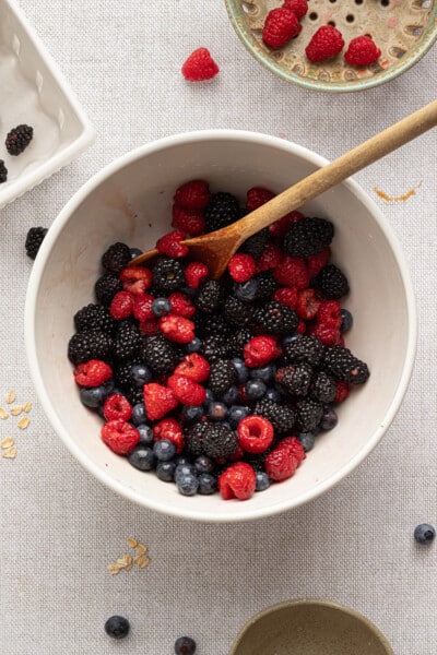 Ultimate Berry Crumble Recipe | The Balanced Nutritionist