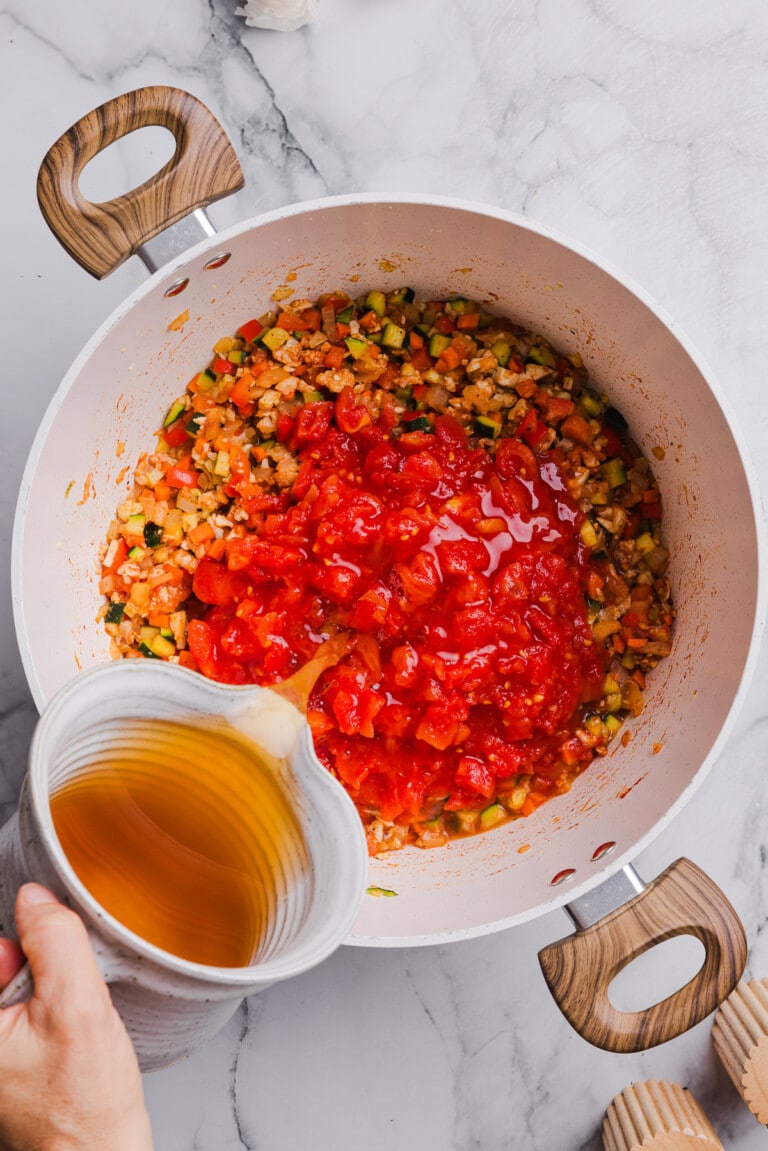 The Best Hidden Veggie Pasta Sauce - The Balanced Nutritionist