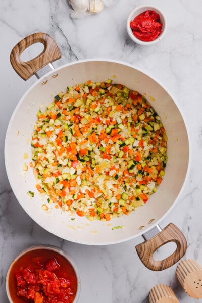 The Best Hidden Veggie Pasta Sauce - The Balanced Nutritionist
