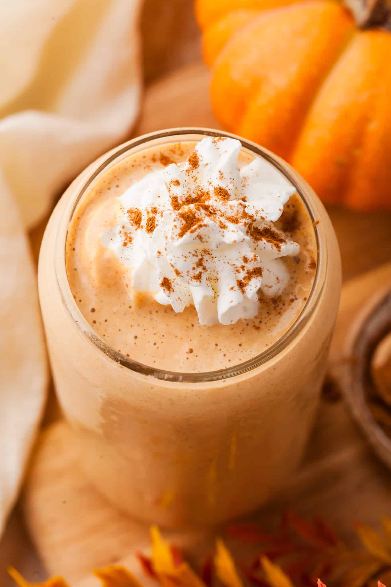 Pumpkin Protein Smoothie - The Balanced Nutritionist