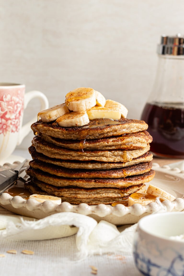 Banana Cottage Cheese Pancakes - The Balanced Nutritionist