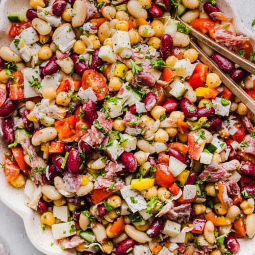 Grinder Dense Bean Salad - The Balanced Nutritionist