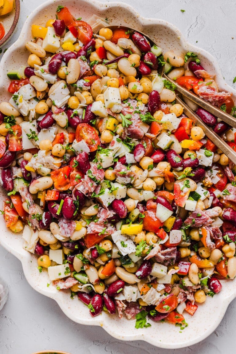 Grinder Dense Bean Salad - The Balanced Nutritionist