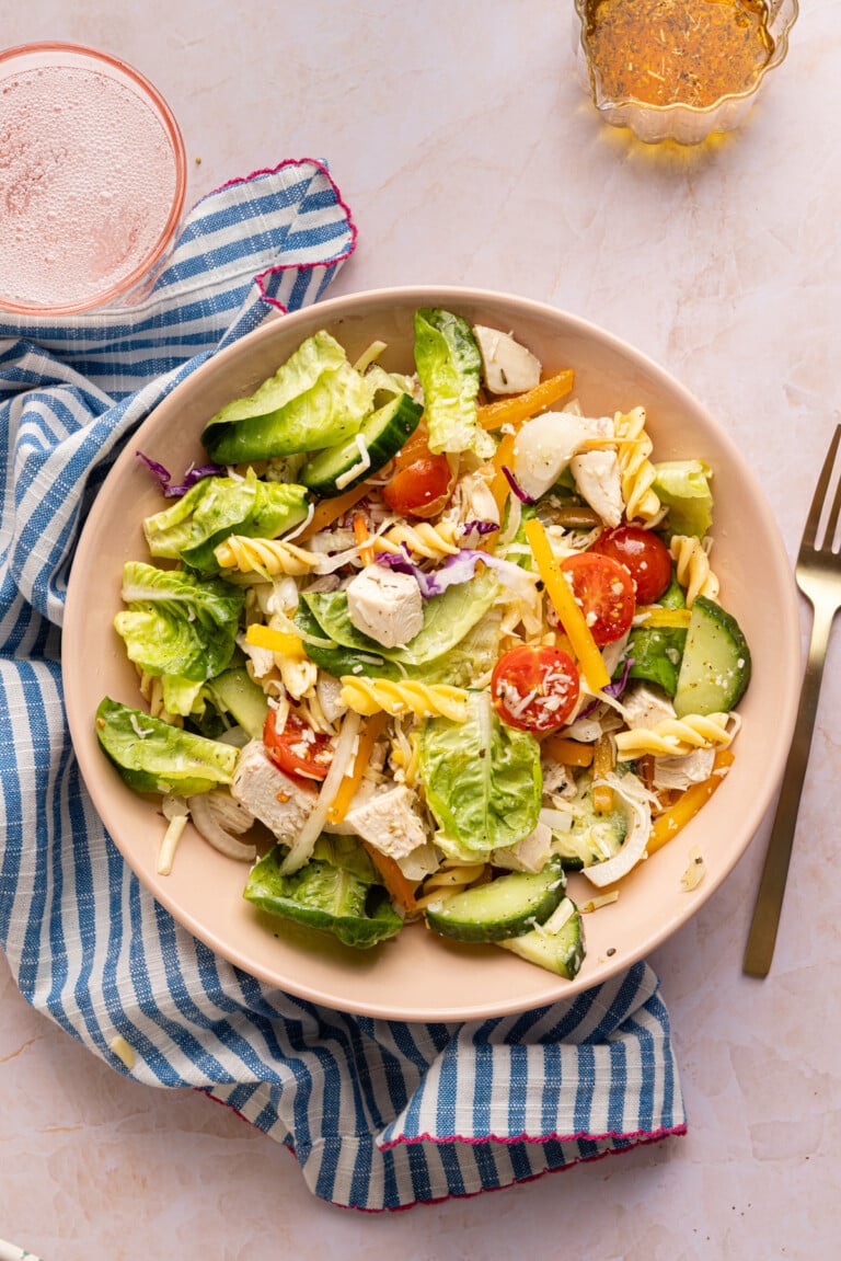 The Ultimate Easy Lunch Salad - The Balanced Nutritionist