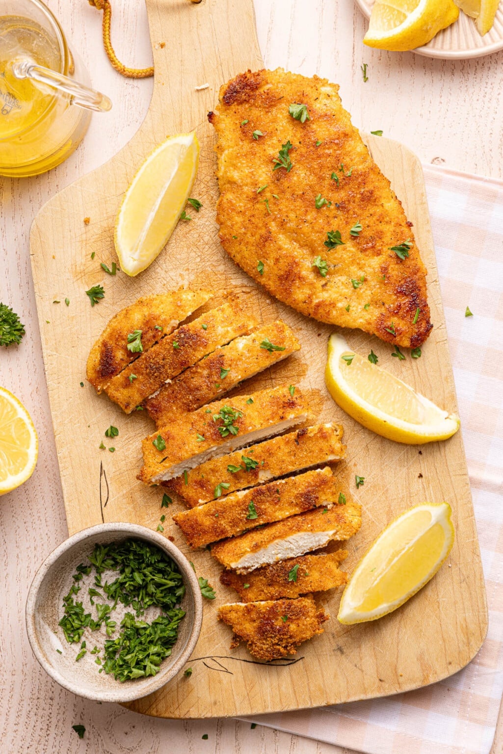 Crispy Oven Baked Chicken Cutlets - The Balanced Nutritionist